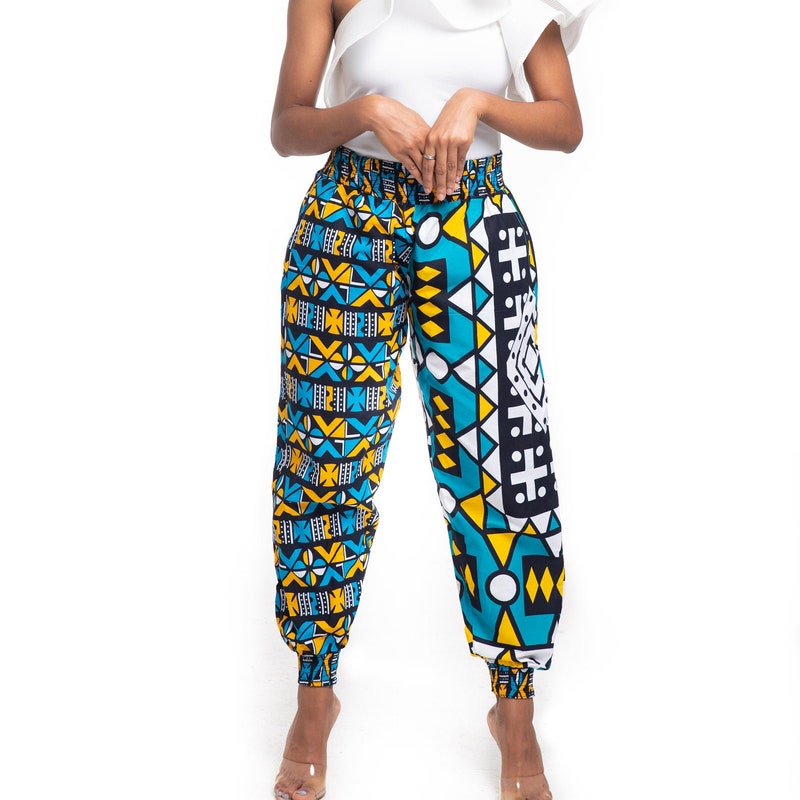 African Print Pants - Etsy