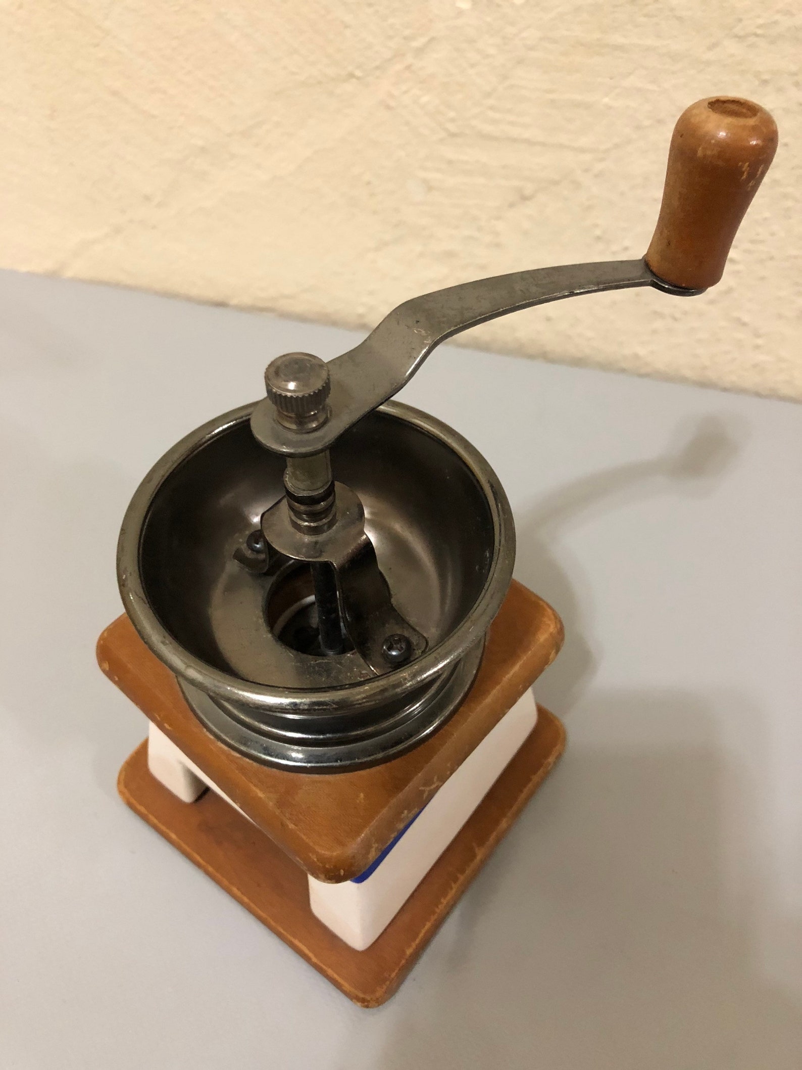 Turkish Cezol Deva Wood and Ceramic Coffee Grinder - Etsy