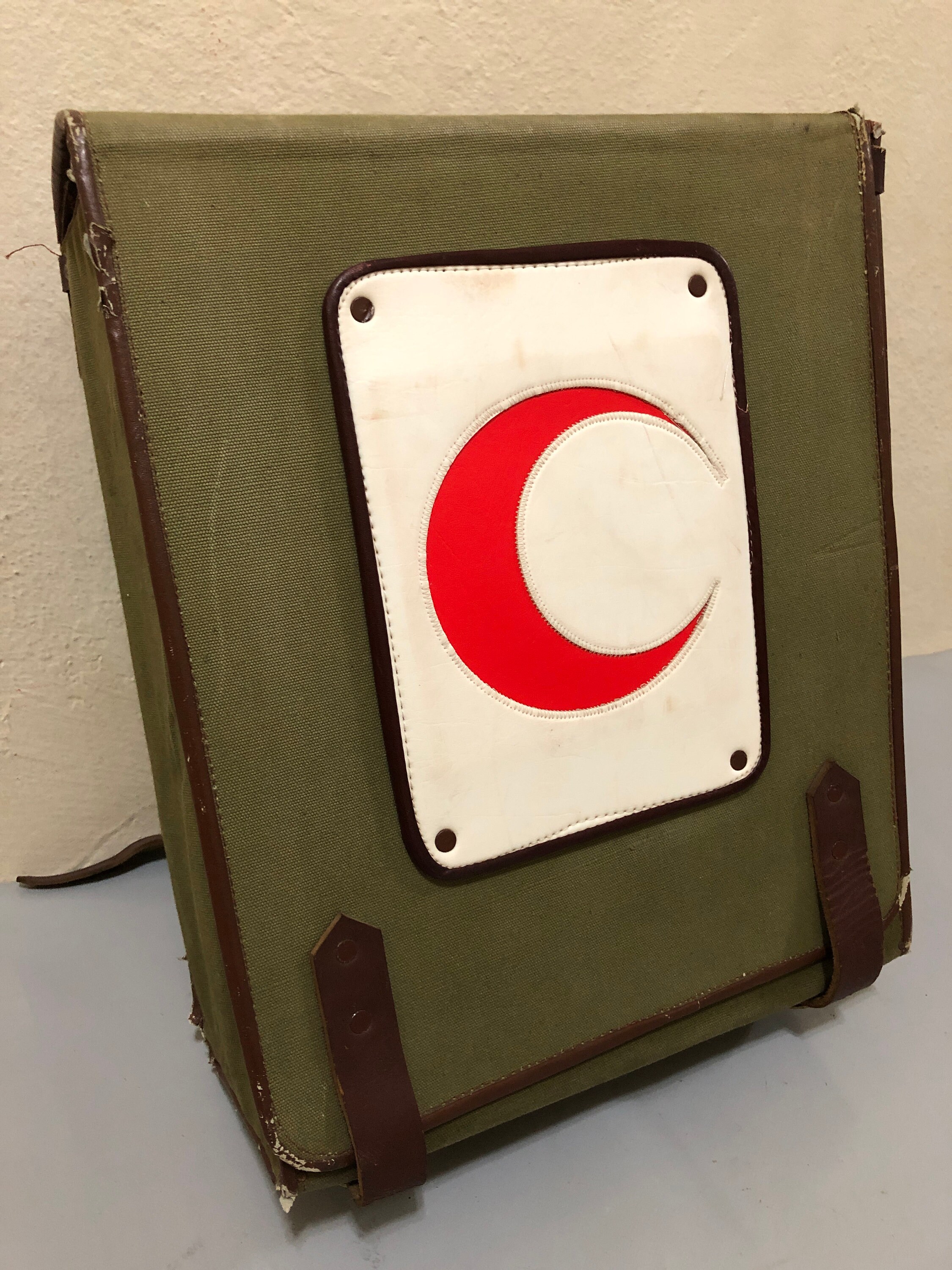 Original Turkish Military First Aid Backpack / the Red Crescent Aid Bag ...