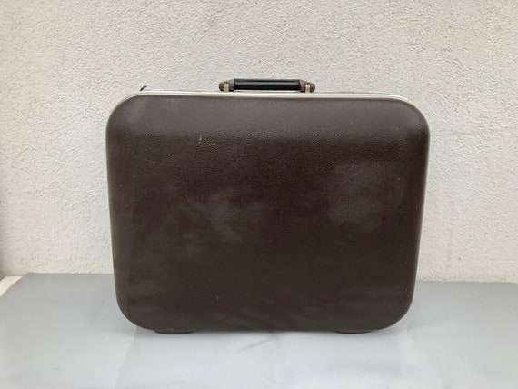 Black Hard Plastic Large Size Business Suitcase by De… - Gem