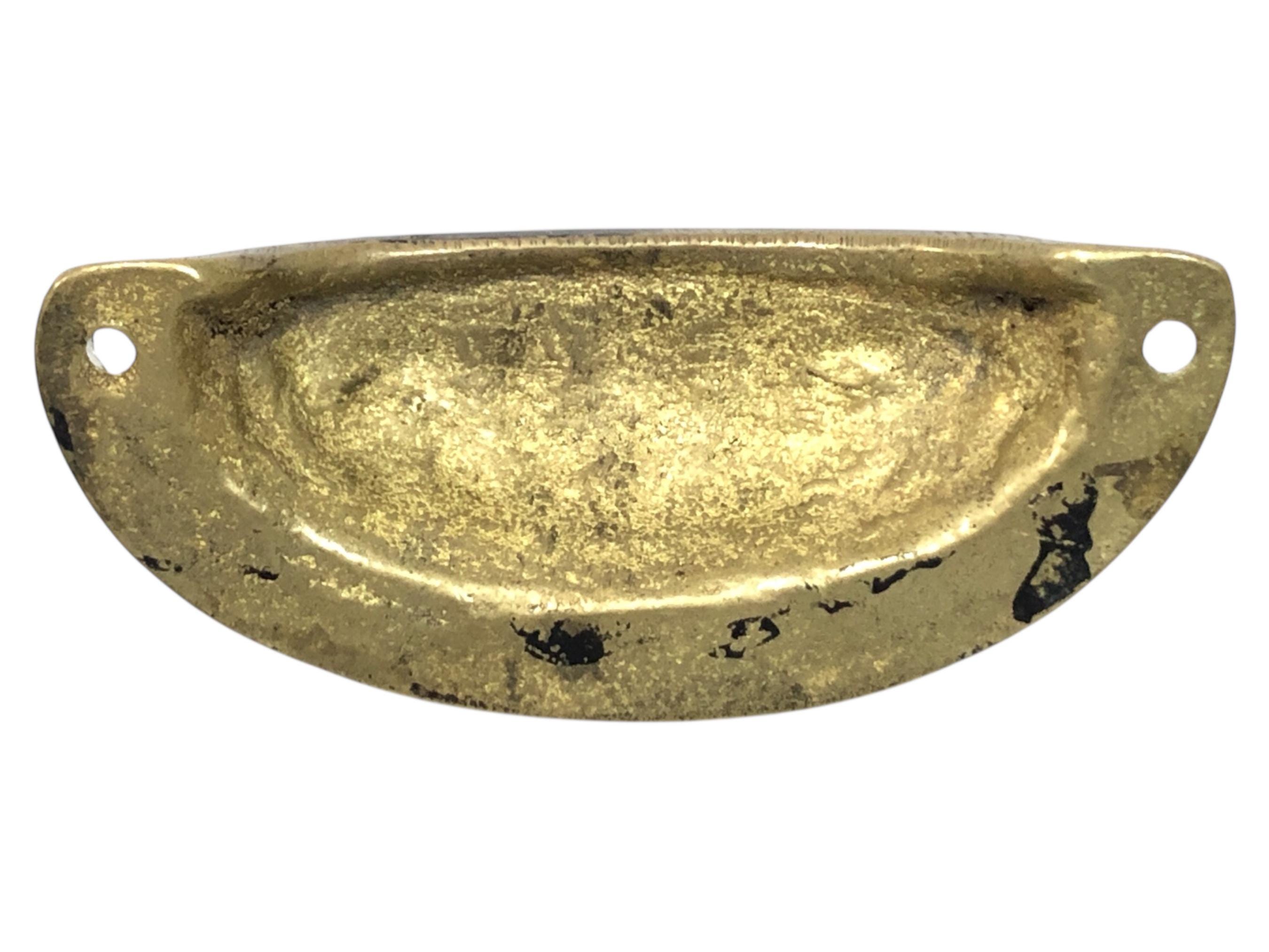 Cabinet - Drawer Brass Shell Cup Pull - Etsy