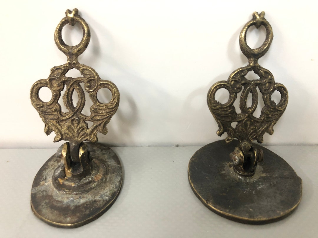 Unusual and Very Rare Star and Crescent Brass Ottoman-turkish Seals - Etsy