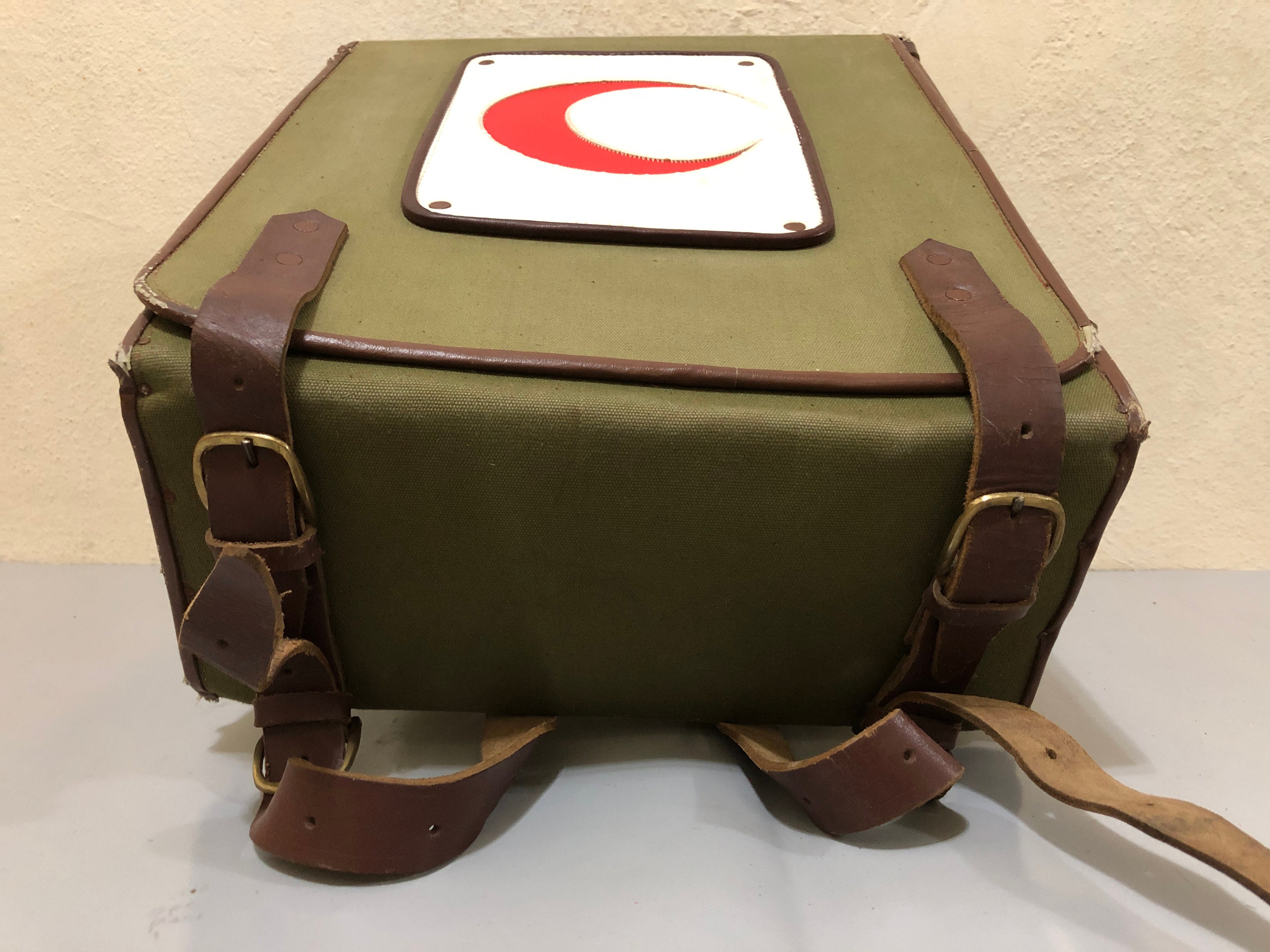 Original Turkish Military First Aid Backpack / the Red Crescent Aid Bag ...