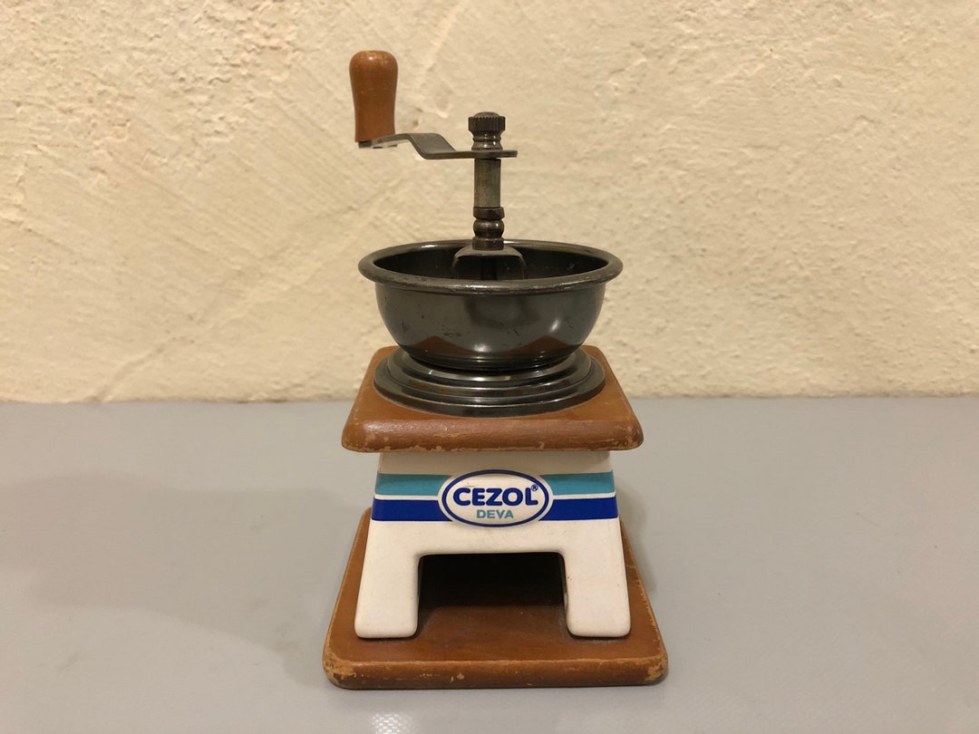 Turkish Cezol Deva Wood and Ceramic Coffee Grinder - Etsy