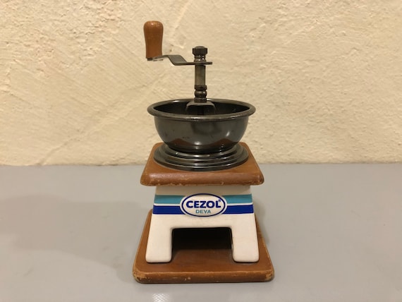 Turkish Cezol Deva Wood and Ceramic Coffee Grinder - Etsy