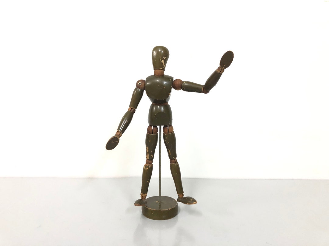 Wonderful Green Wood Human Model - Etsy