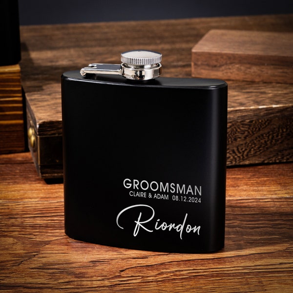 Groomsmen Flasks - Etsy