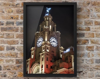 Liver Bird Print - Etsy