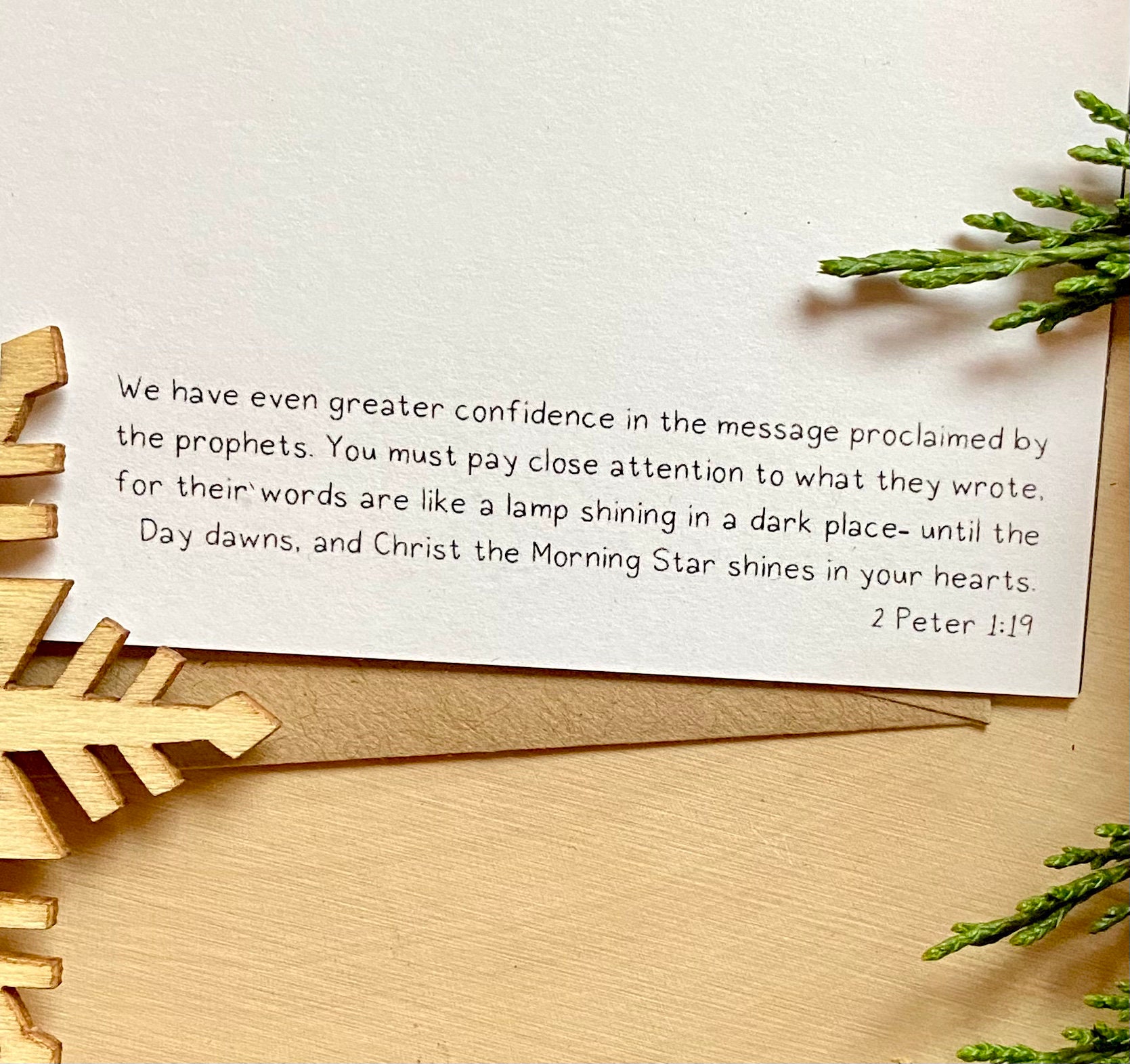 Great Light Christmas Star Star of Bethlehem Scripture Christ Centered ...