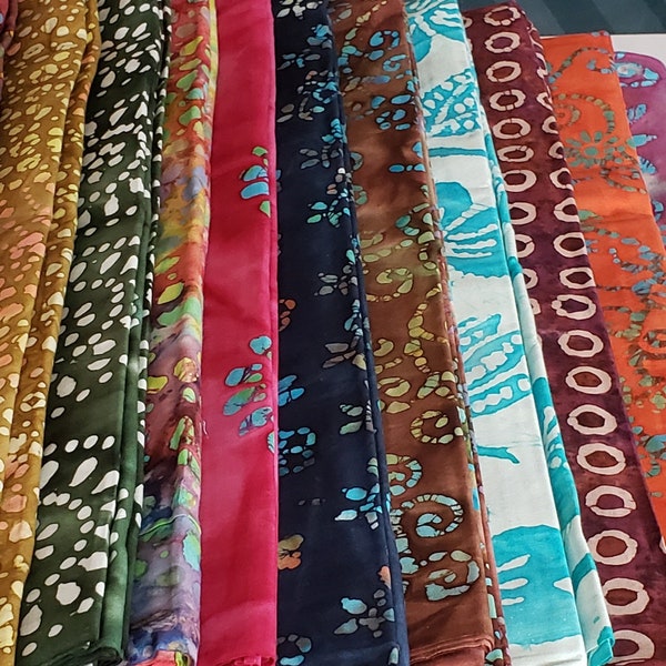Batik Fabric - Etsy