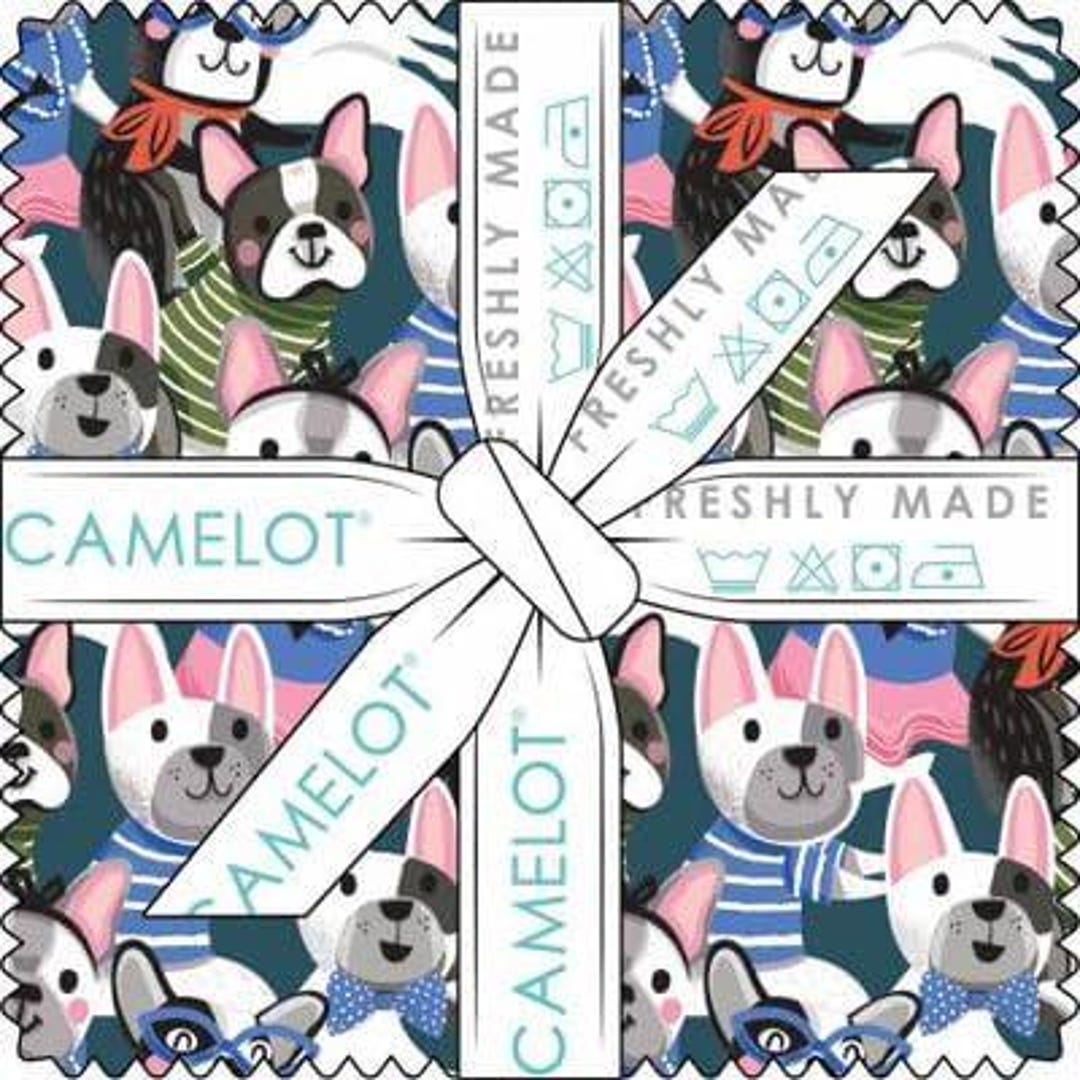 Pawsomely Posh Quilting Charm Pack by Camelot - Etsy