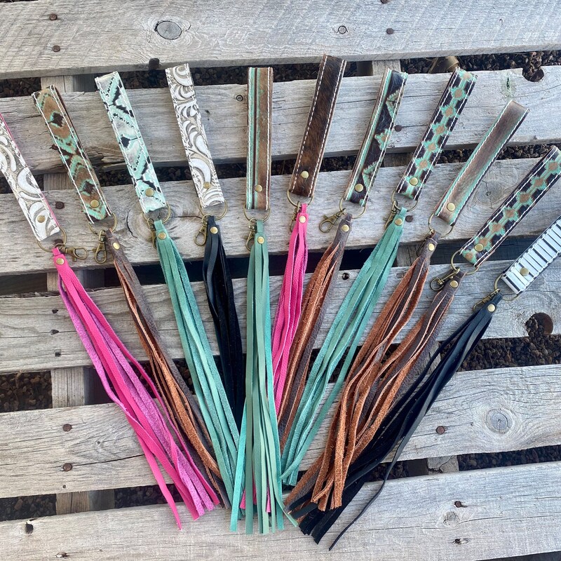 Western Keychains - Etsy