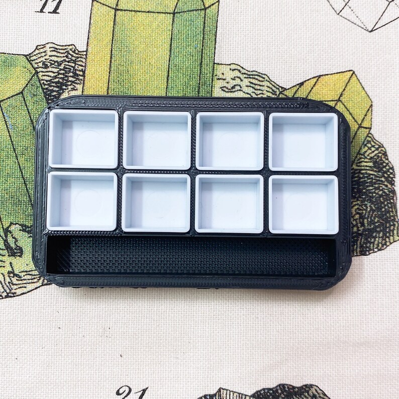 8 Standard Half Pan Inserts 3D Printed Paint Palette for - Etsy