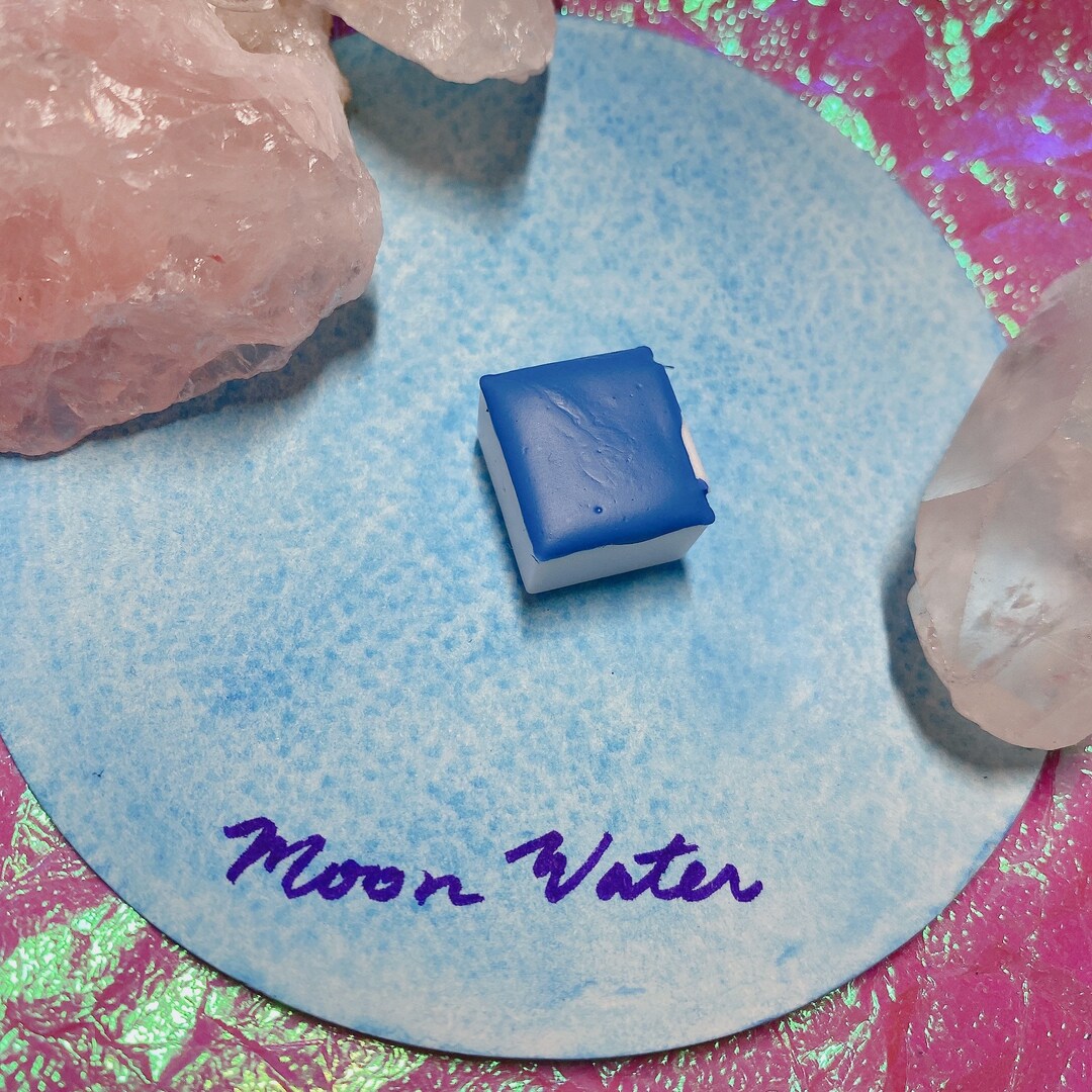 Moon Water | Handmade Watercolors Honey Based Granulating Pigments - Etsy