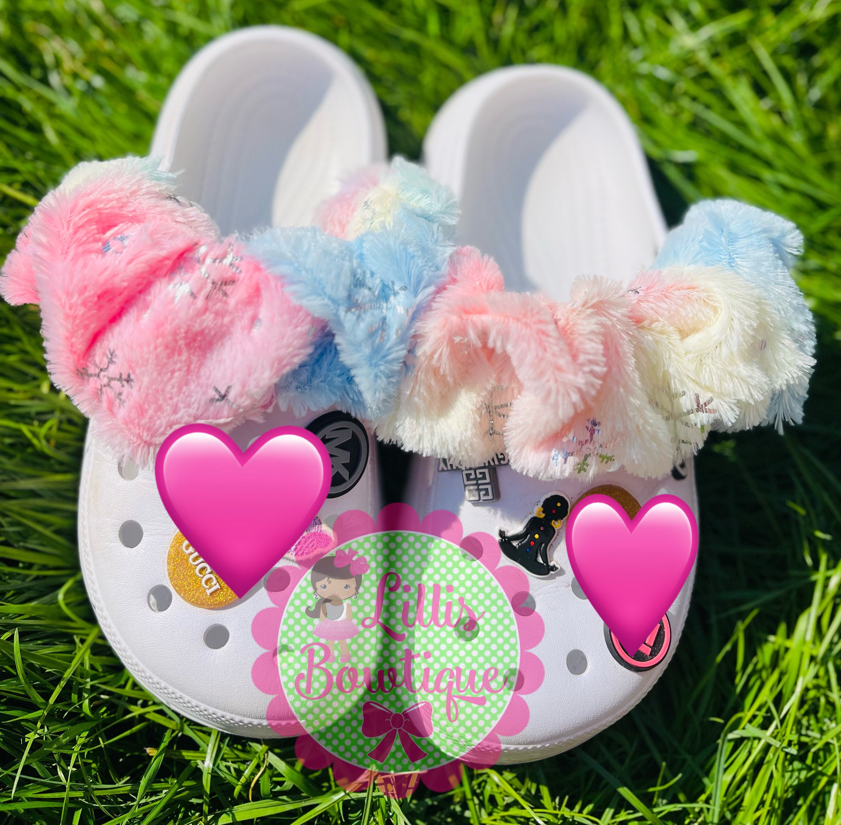 Croc Straps, Croc Charms , Croc Strap Cover, Croc Strap Scrunchie, Shoe ...