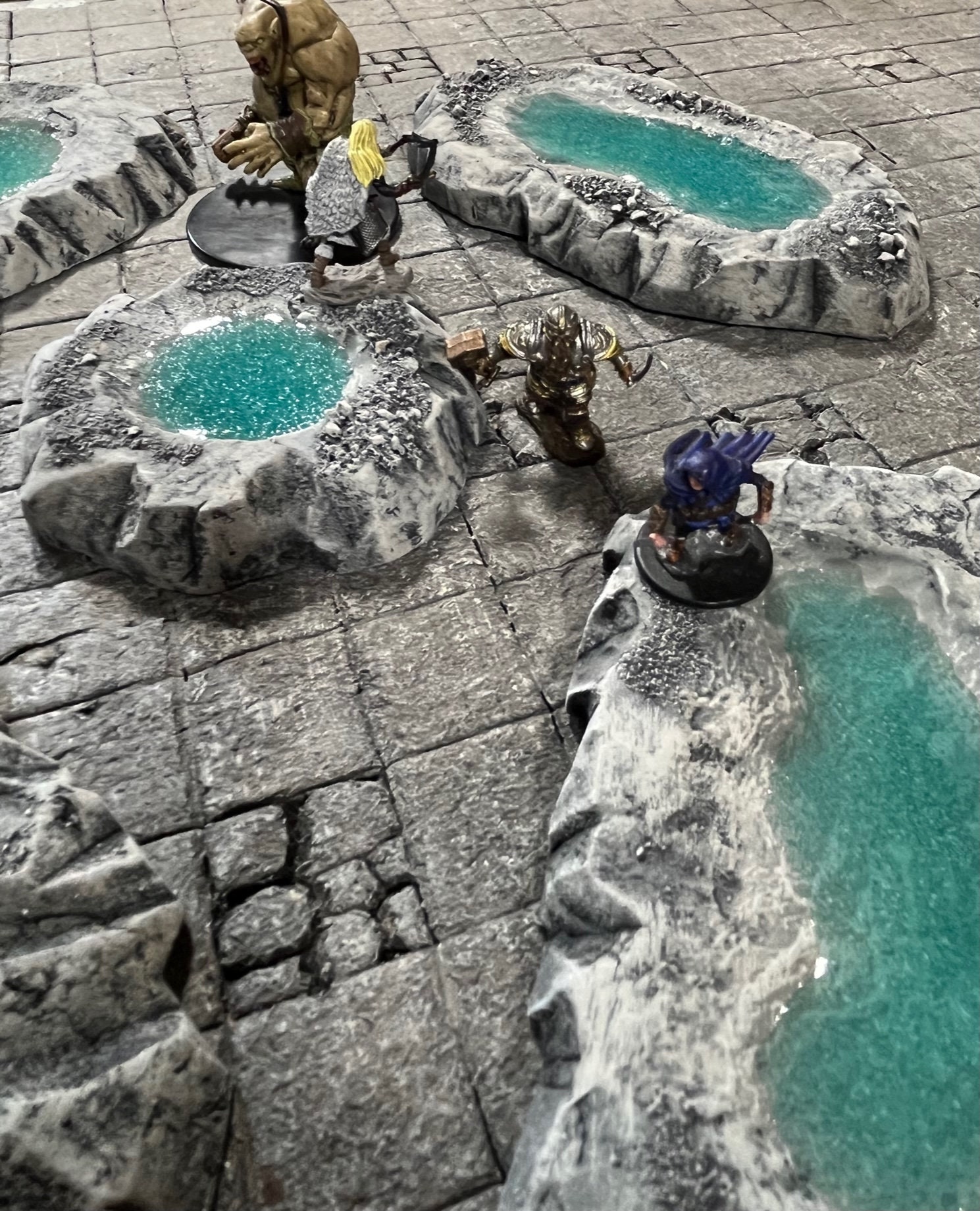 Cave Pools Cave Pool Scatter Terrain for Dungeons and Dragons, D&D, Dnd ...