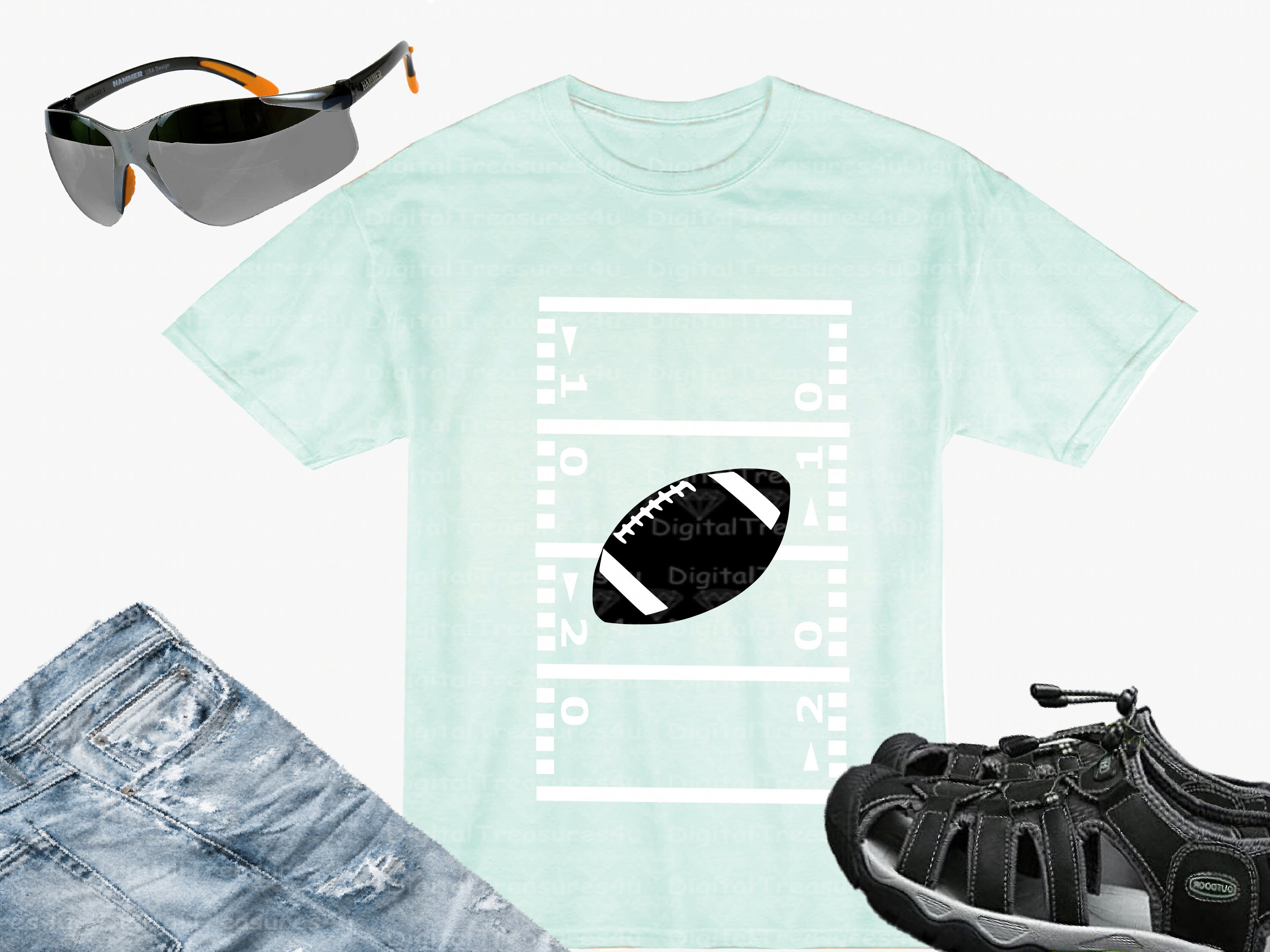 Football Outline Svg Football Outline Svg Bundle Football Clipart ...