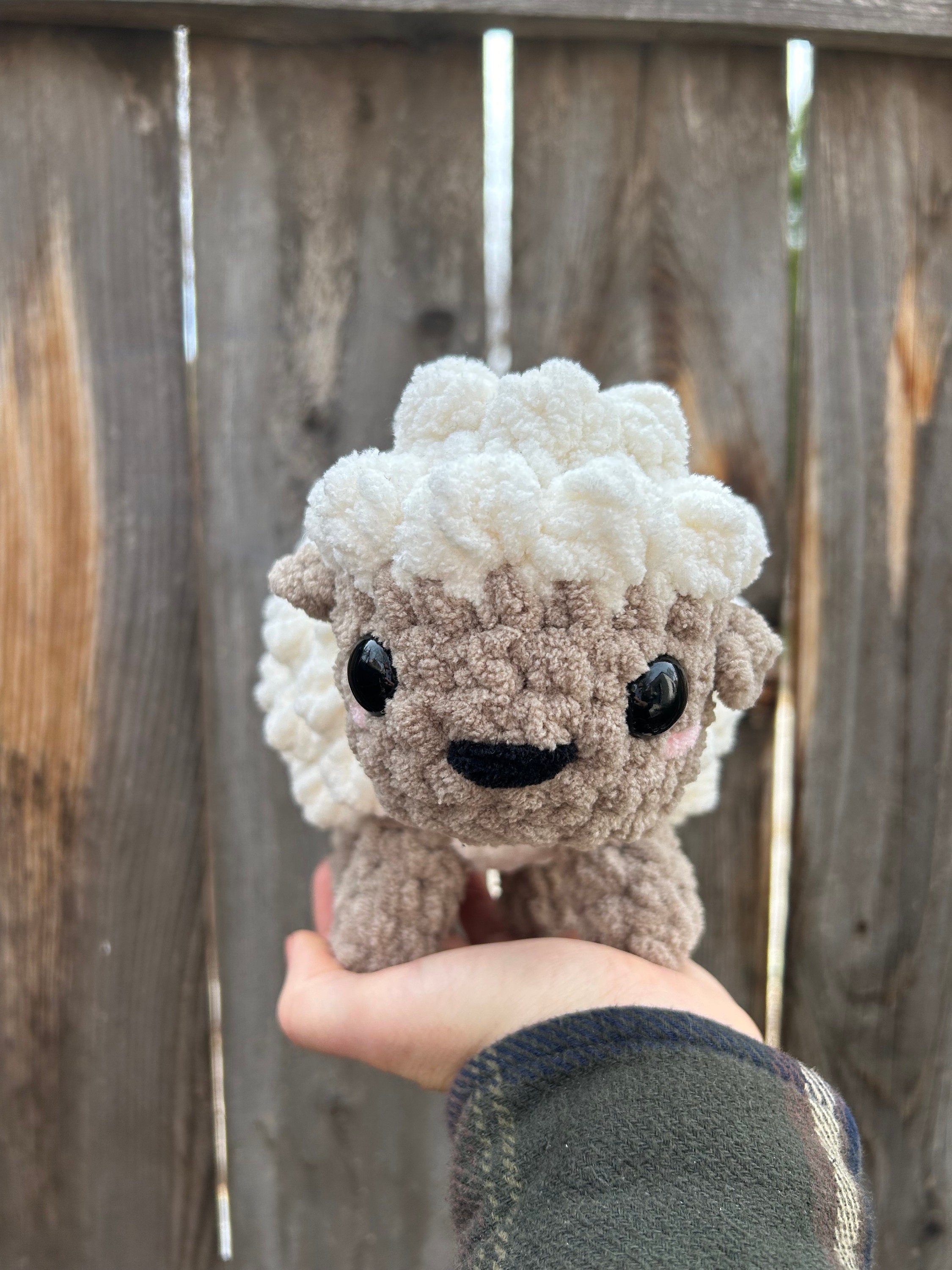 2 in 1 Crochet Sheep! Small and Large Sheep Low-sew Pattern - PDF ...