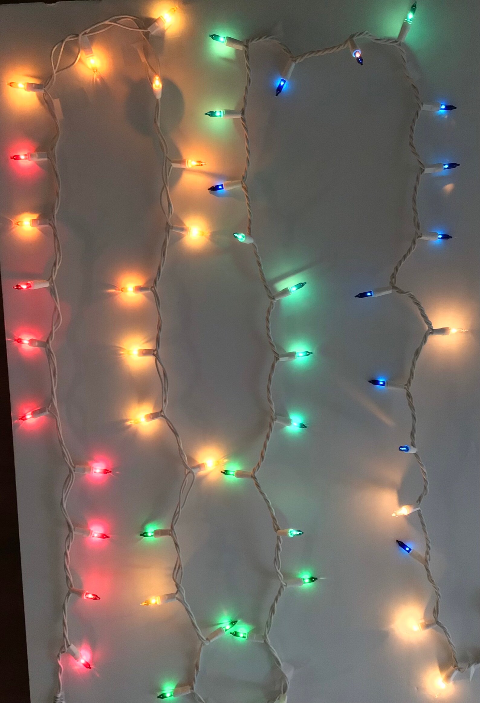 Rainbow Incandescent String Lights - Etsy