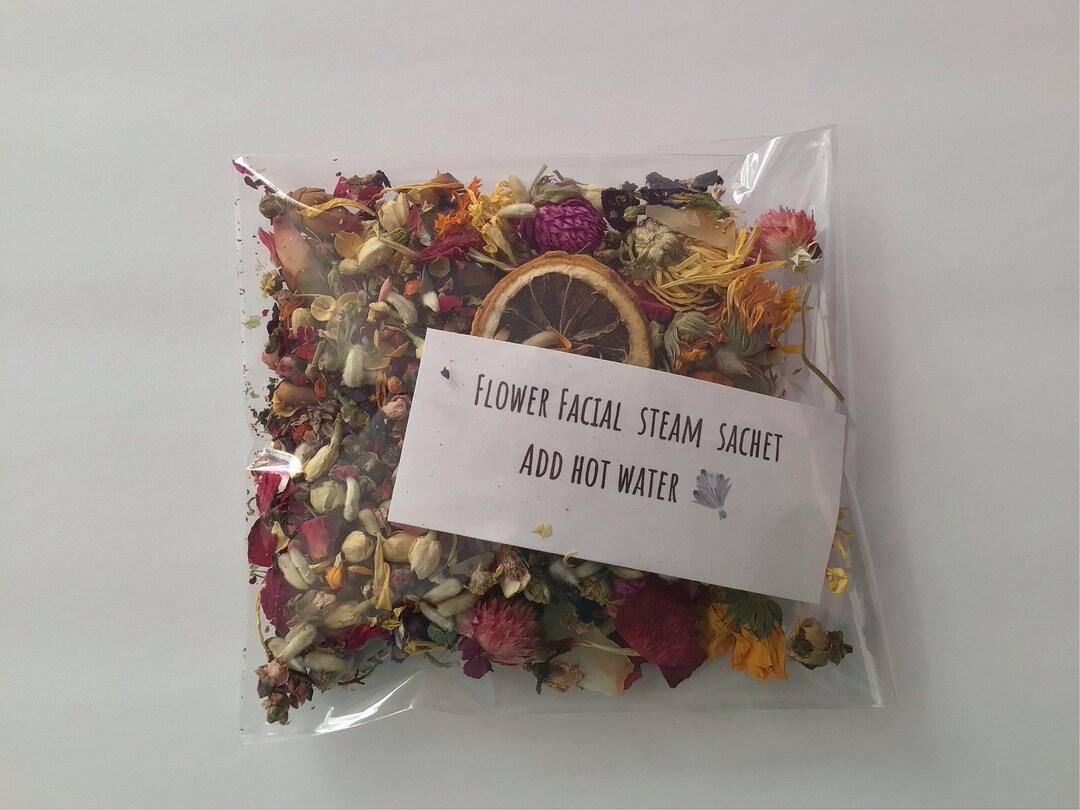Flower Facial Steam / Luxury Bath Flowers - Etsy