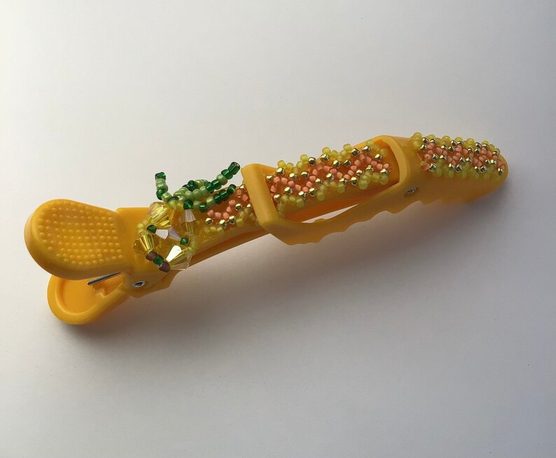 Professional Alligator Sectioning Hair Clips Tropical Collection - Etsy