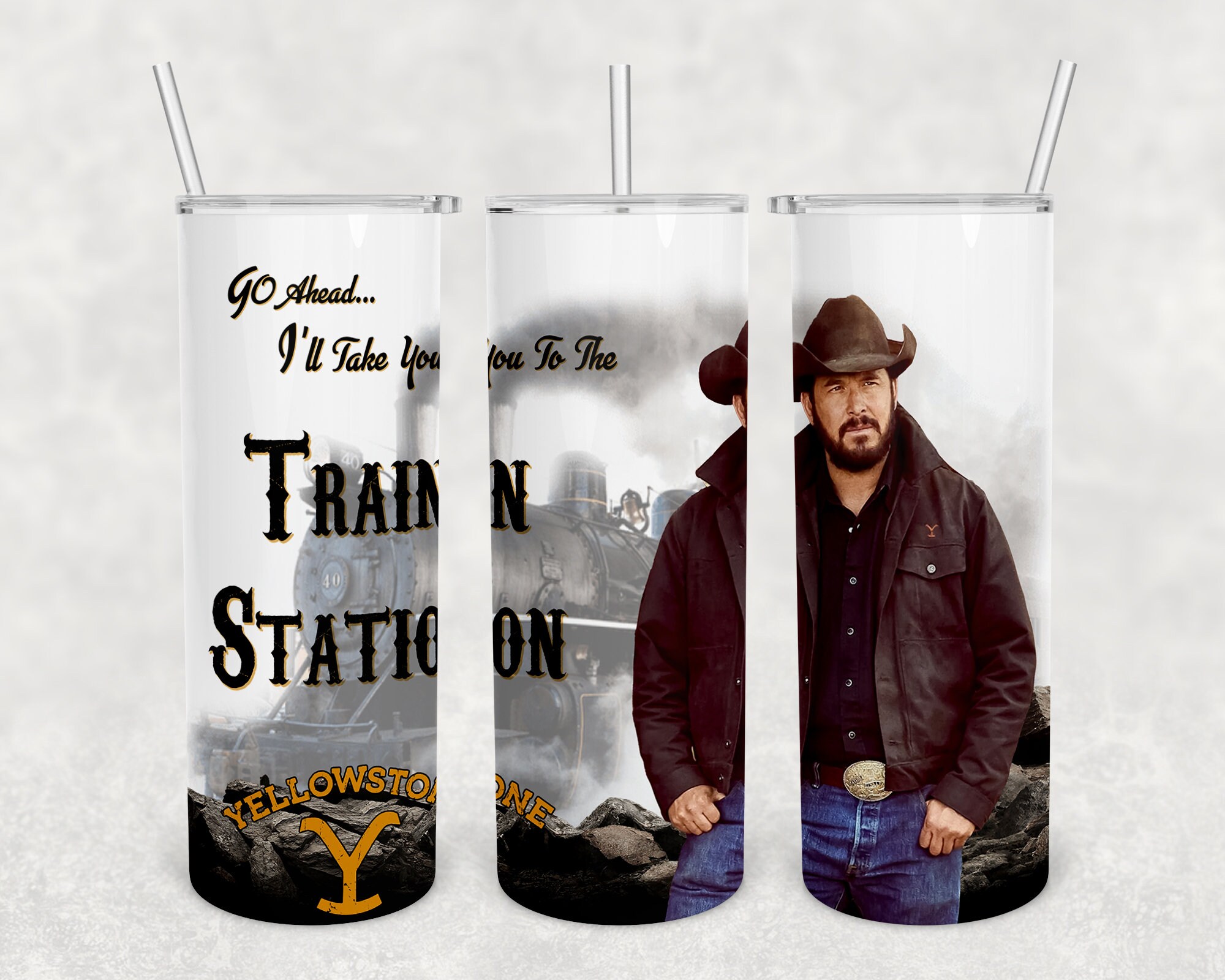 Drinkware Kitchen & Dining Tumblers & Water Glasses RIP Yellowstone ...