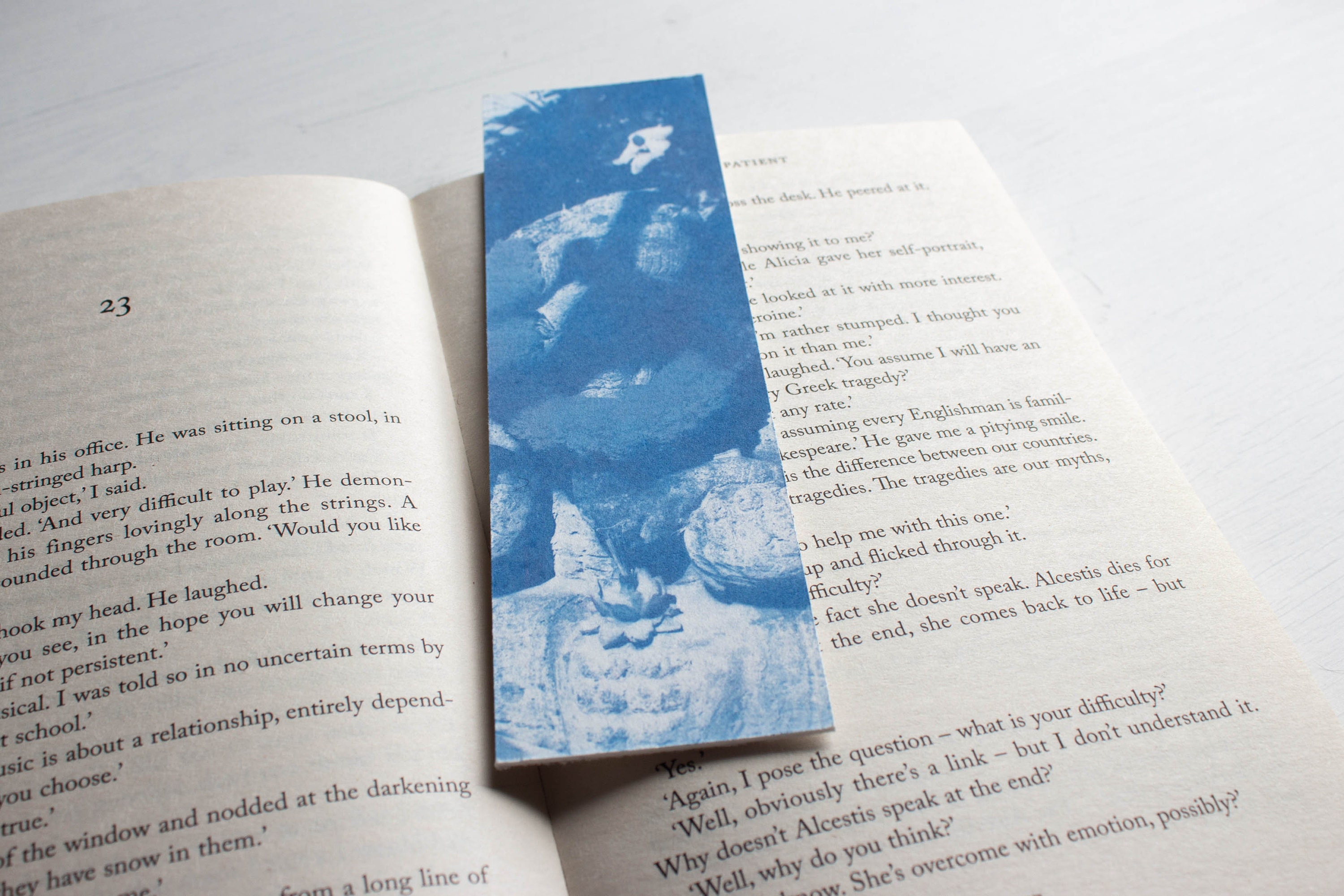 Handmade Cyanotype Bookmarks, Around the World Photography, Blue Book ...