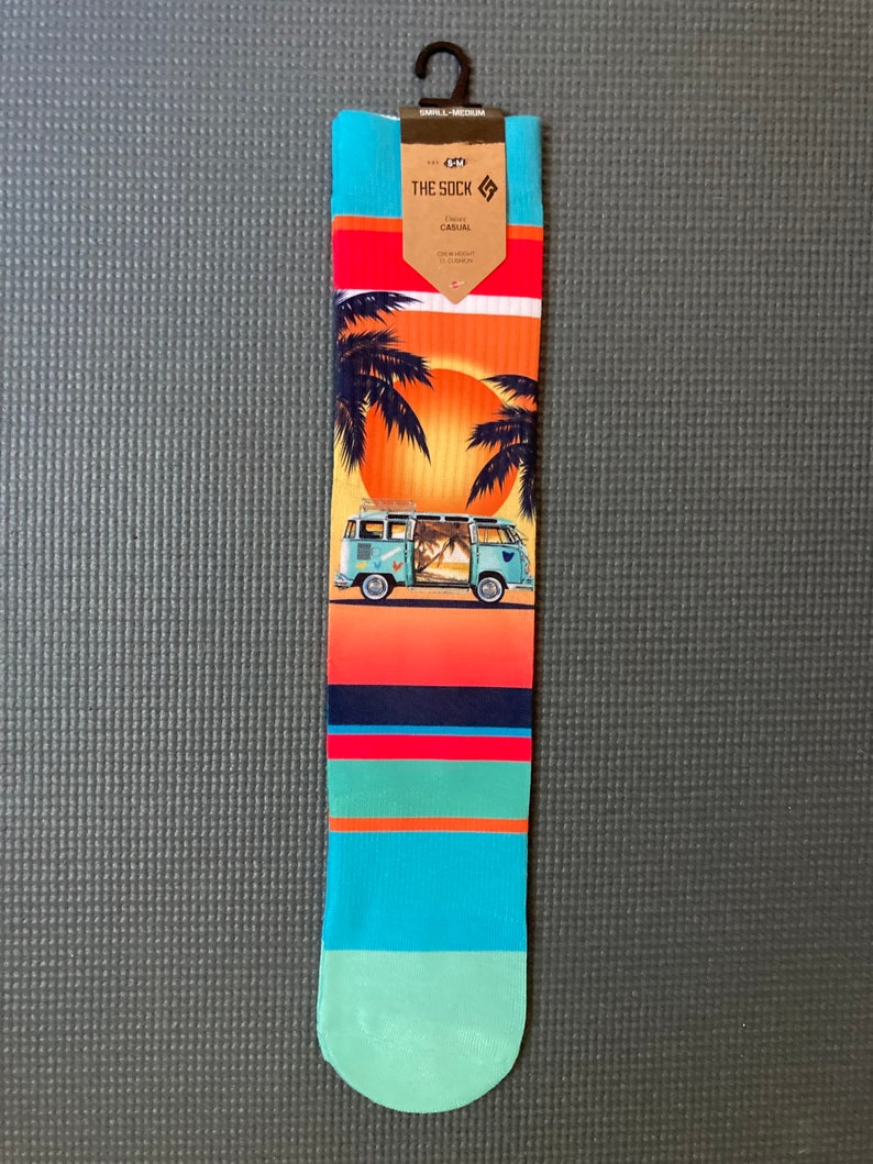 Sock Tropical VW Bus - Etsy