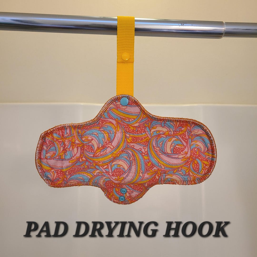Pad Drying Hook for Hang Drying Fig Tree Studio Reusable Cloth Pads - Etsy