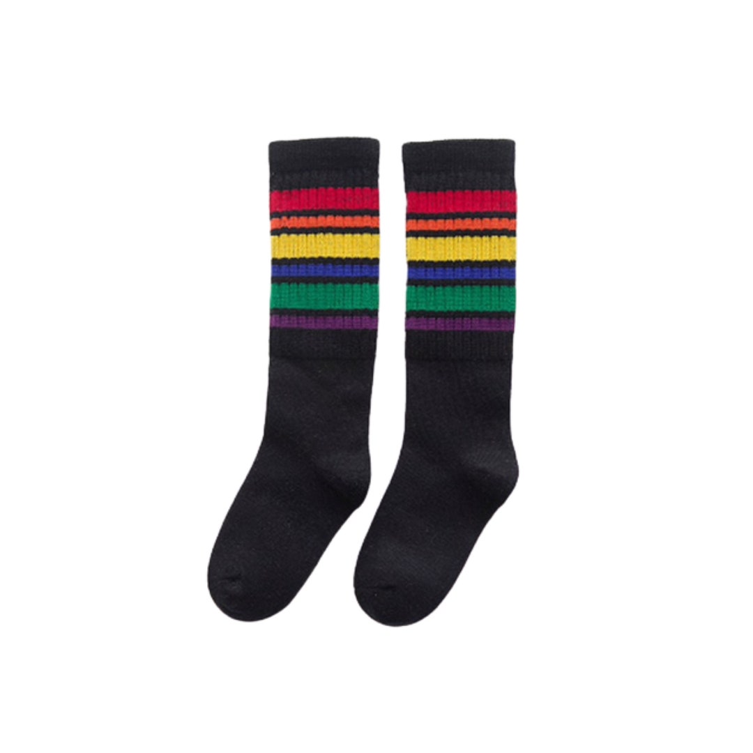 Kids Retro Tube Socks, Retro Tube Socks, Rainbow Tube Socks, Halloween ...