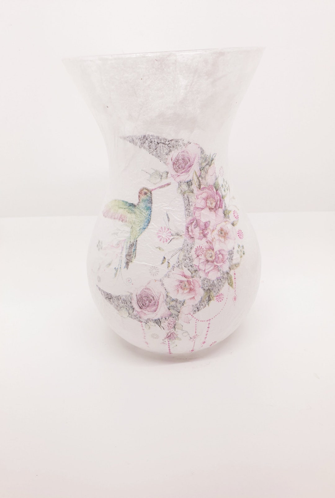 Hummingbird Gift. Hummingbird Light up Vase. Pretty Vase. - Etsy Canada