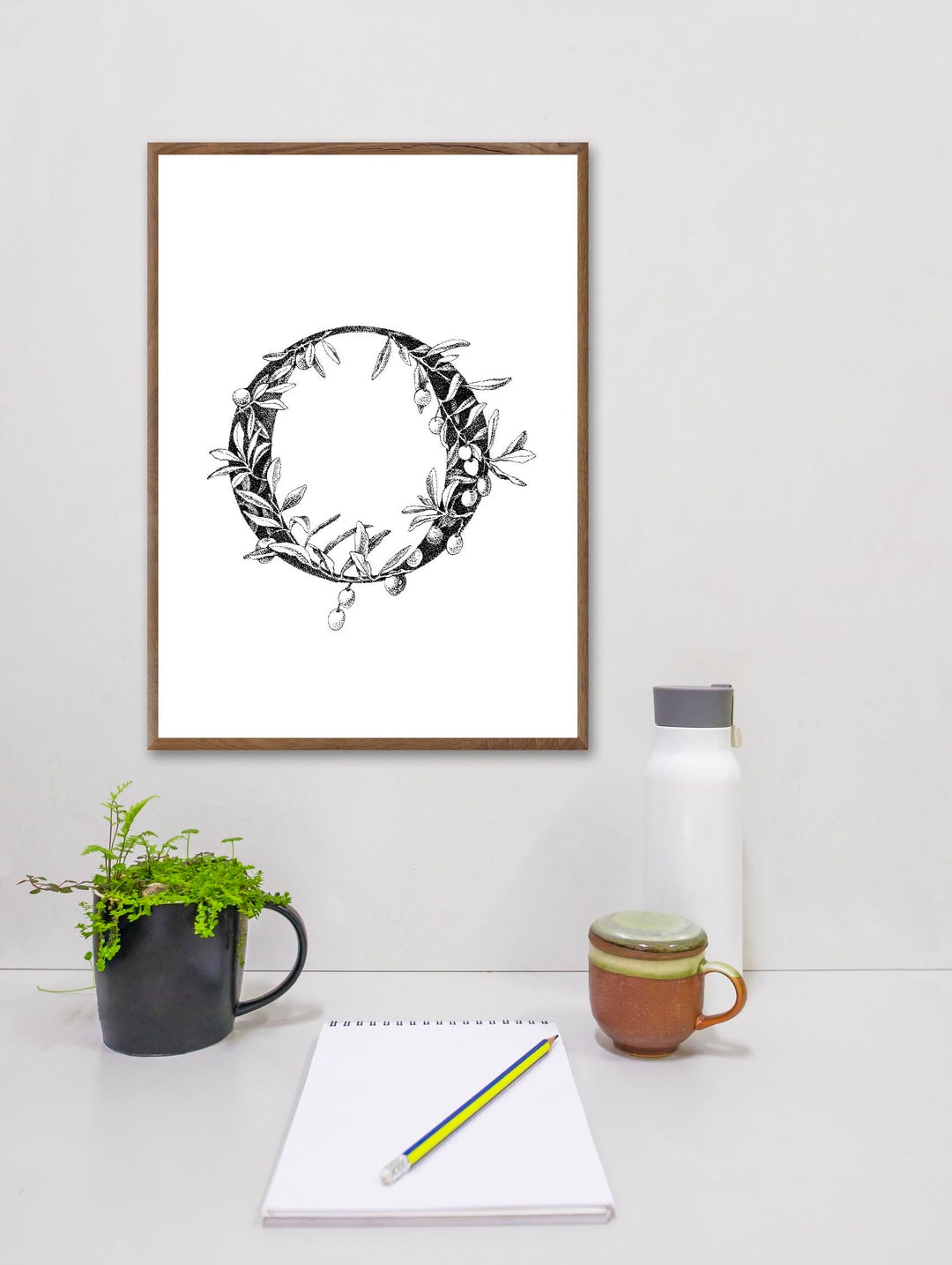 Printable Letter "o", Nursery Wall Art Print, Initial Printable Art ...