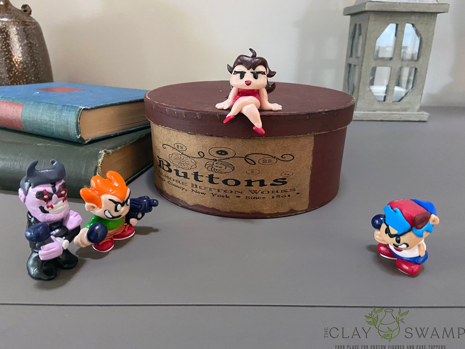 Friday Night Funkin Figures FNF Boyfriend and Girlfriend | Etsy