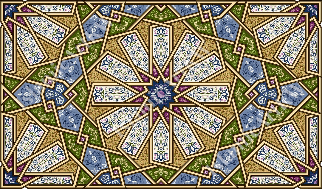 Arabesque Pattern, Islamic Decor Vector Design, Islamic Art, Islamic ...