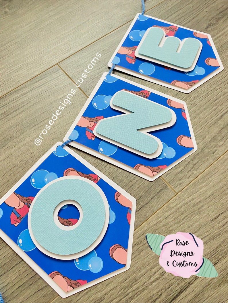 Ms. Rachel High Chair Banner Ms. Rachel Icky Sticky Bubblegum Birthday ...