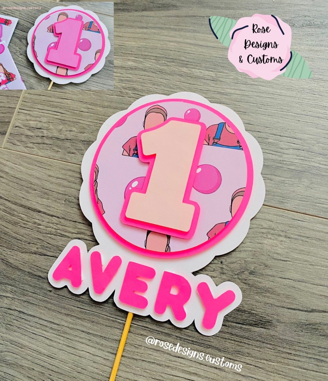 Ms. Rachel Birthday Theme Cake Topper | Ms. Rachel Birthday Party ...