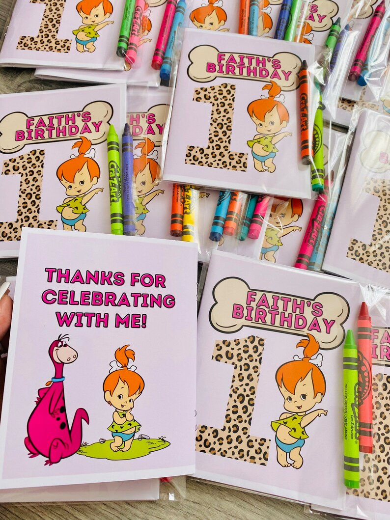 Pebbles Flintstones Theme Mini Coloring Books Pebbles Flintstones ...
