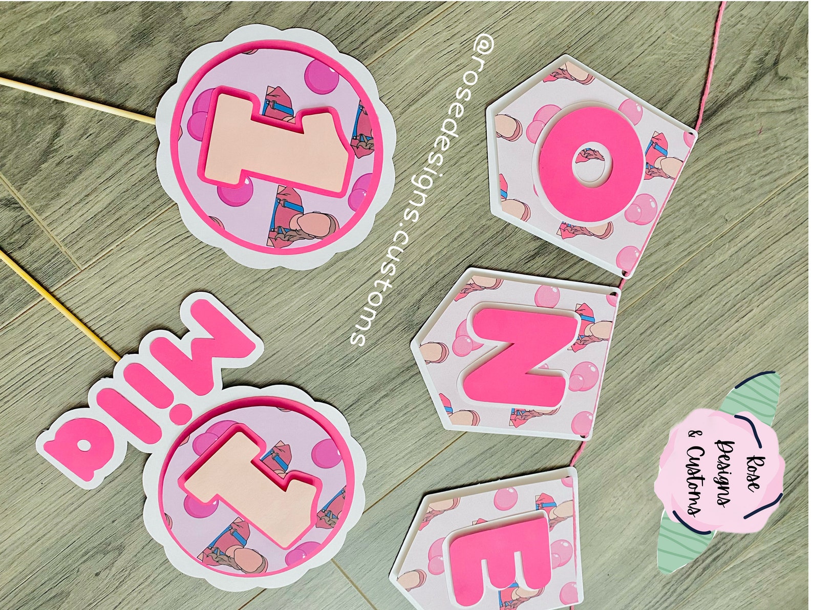 Ms. Rachel High Chair Banner | Ms. Rachel Icky Sticky Bubblegum ...