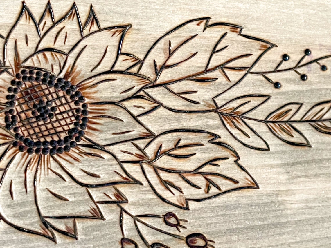 Sunflower Plaque - Etsy