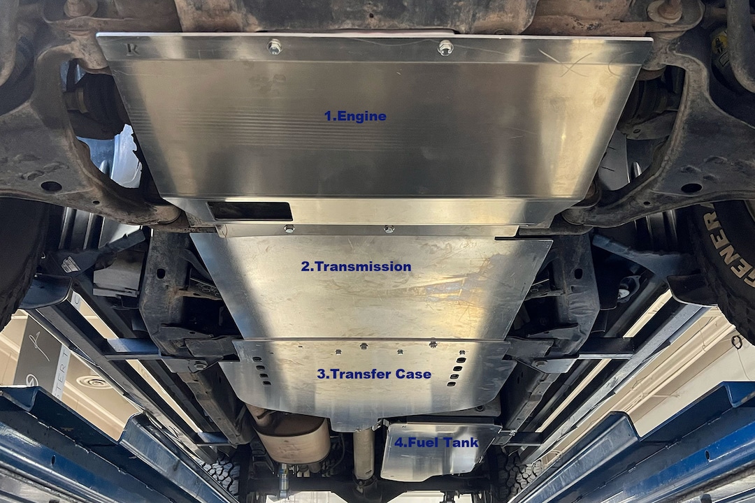 Nissan Frontier 2005-2024 Skid Plates - Fuel Tank, Engine, Transmission ...