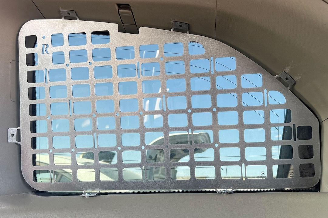 Honda Odyssey 2011-2017 Rear Side Window Molle Panel, Roxterra Modular ...