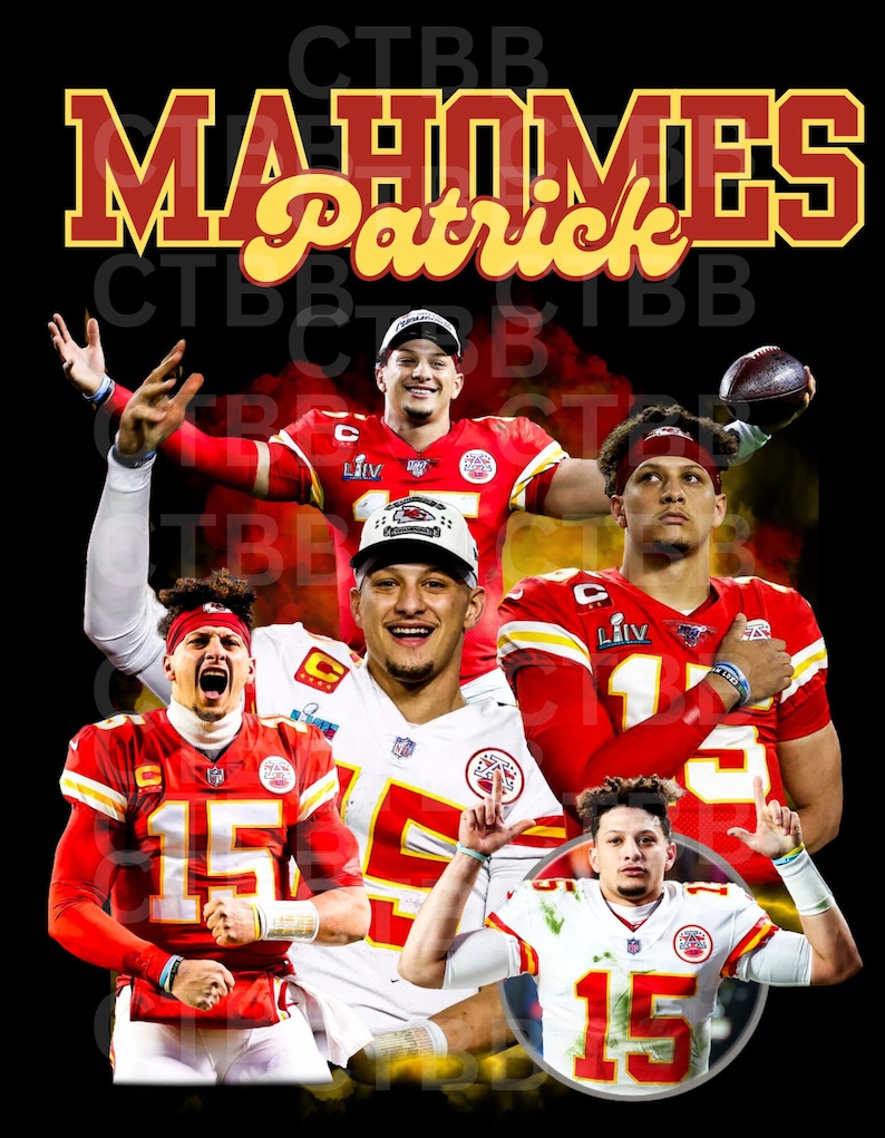 Patrick Mahomes| PNG| Digital - Etsy