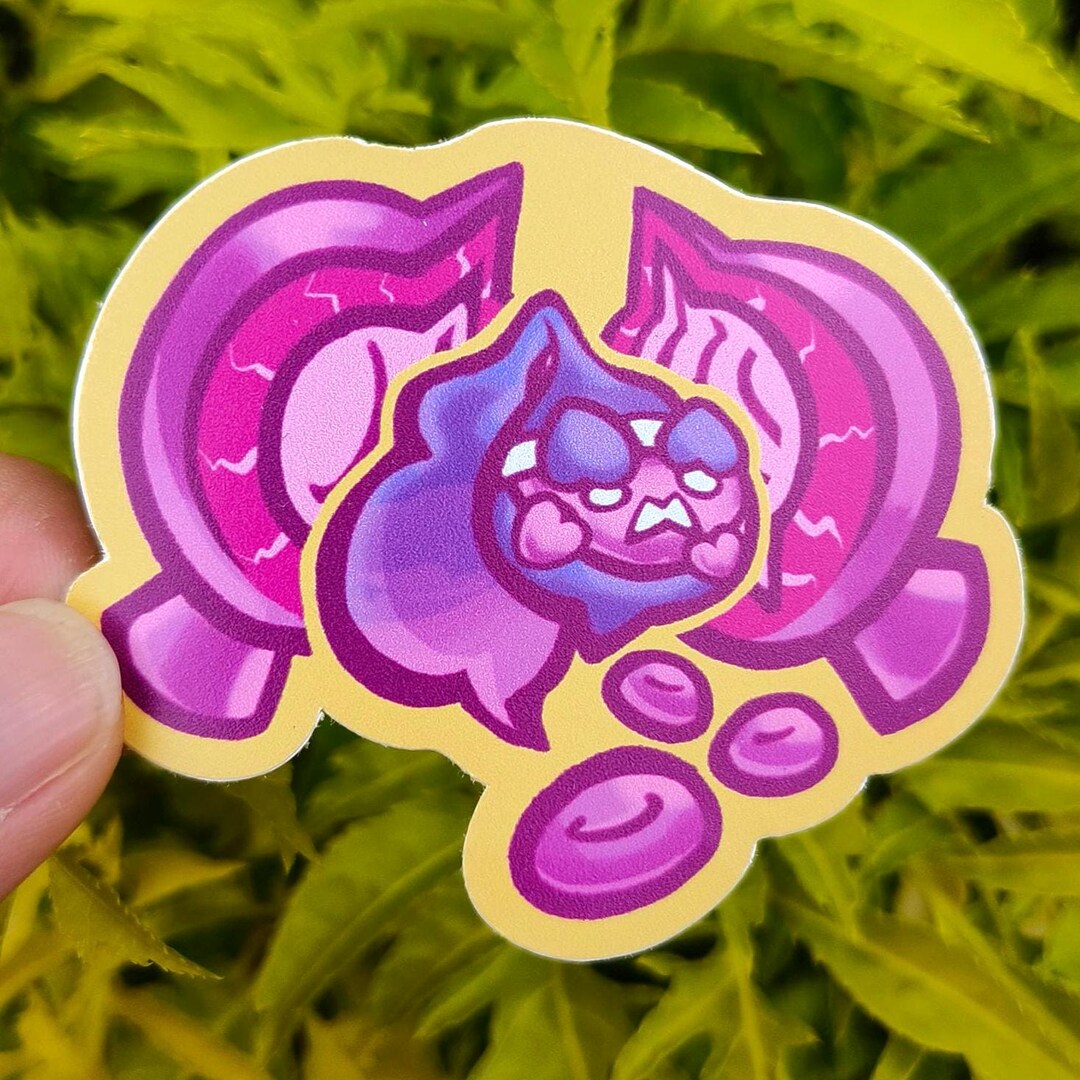 Pecharunt Pokemon Waterproof Vinyl Matte Sticker for Scrapbooking ...