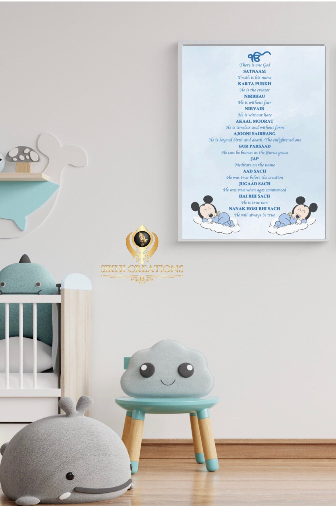 Mickey Mouse In Prayer