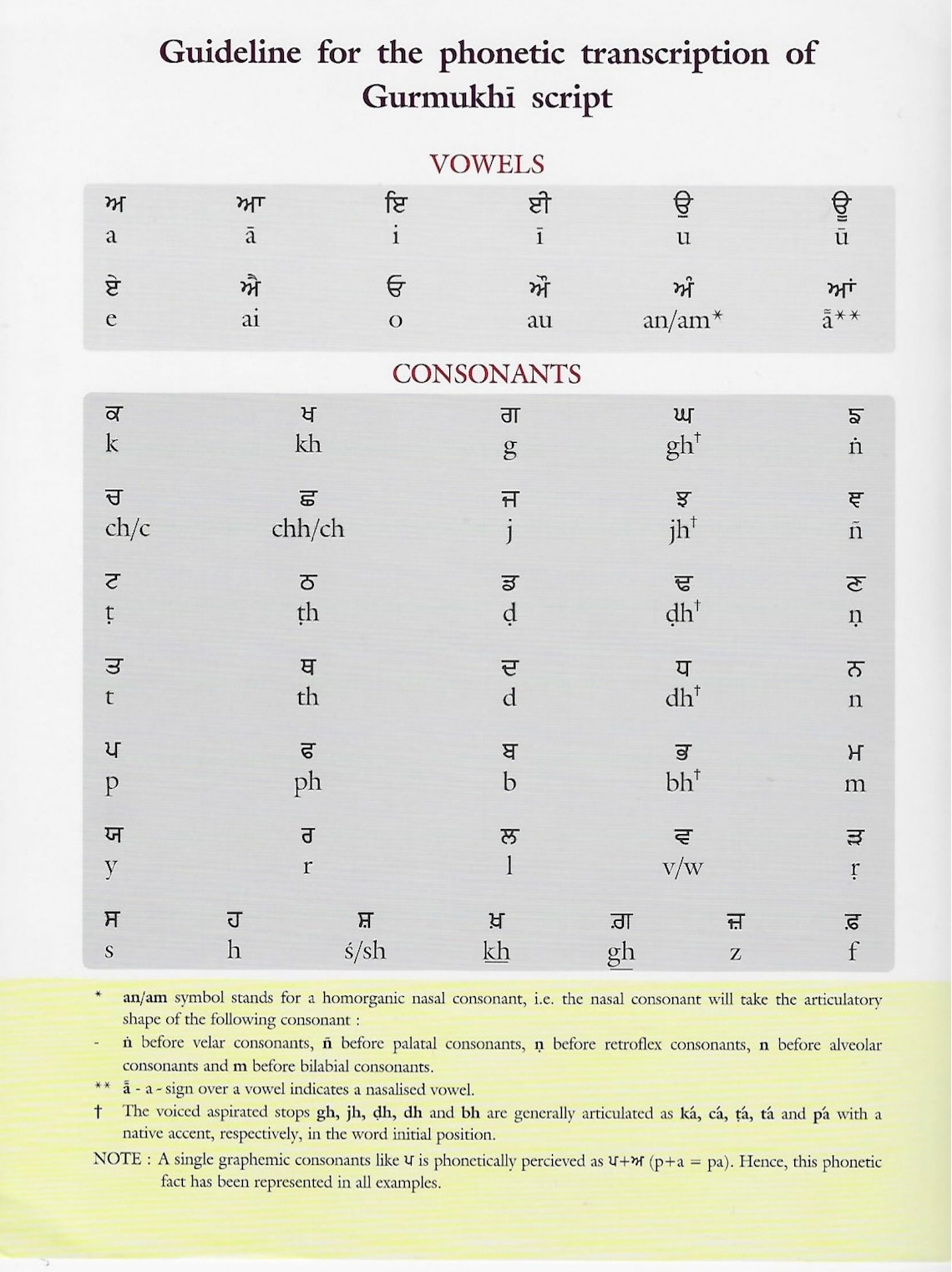 Gurmukhi Alphabet Book - Etsy