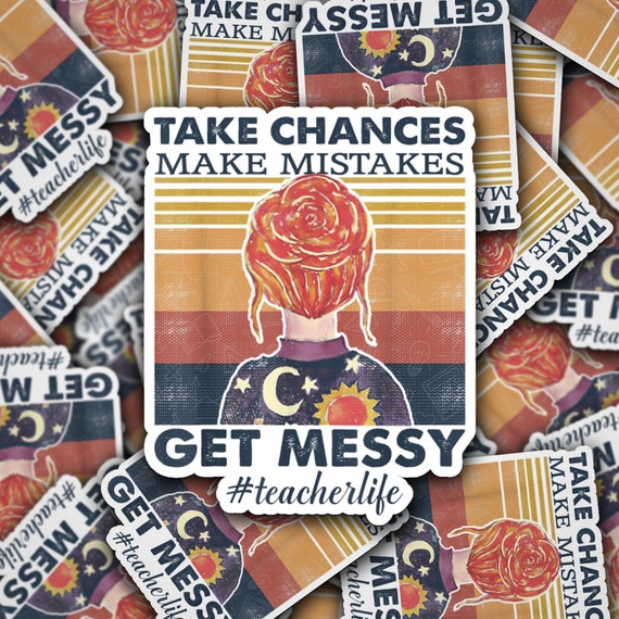 Ms. Frizzle Teacher Sticker | Etsy