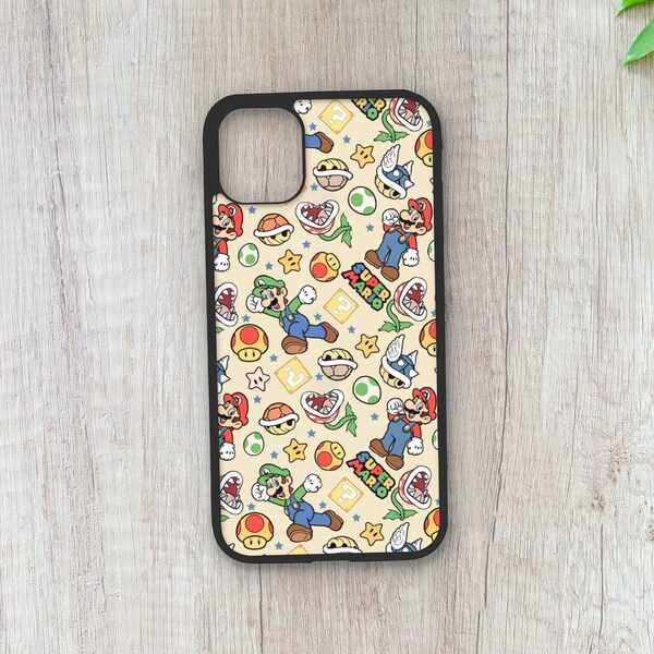 Mario iPhone Case - Etsy