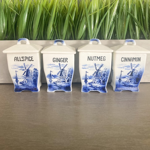 Antique Spice Container - Etsy
