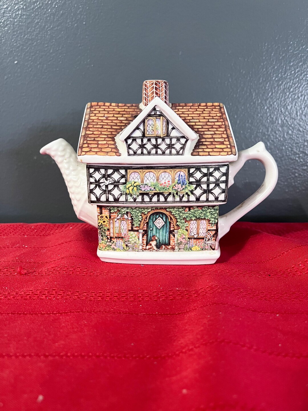 Vintage English Teapot Ivy House English Country Cottage, Sadler, Made ...
