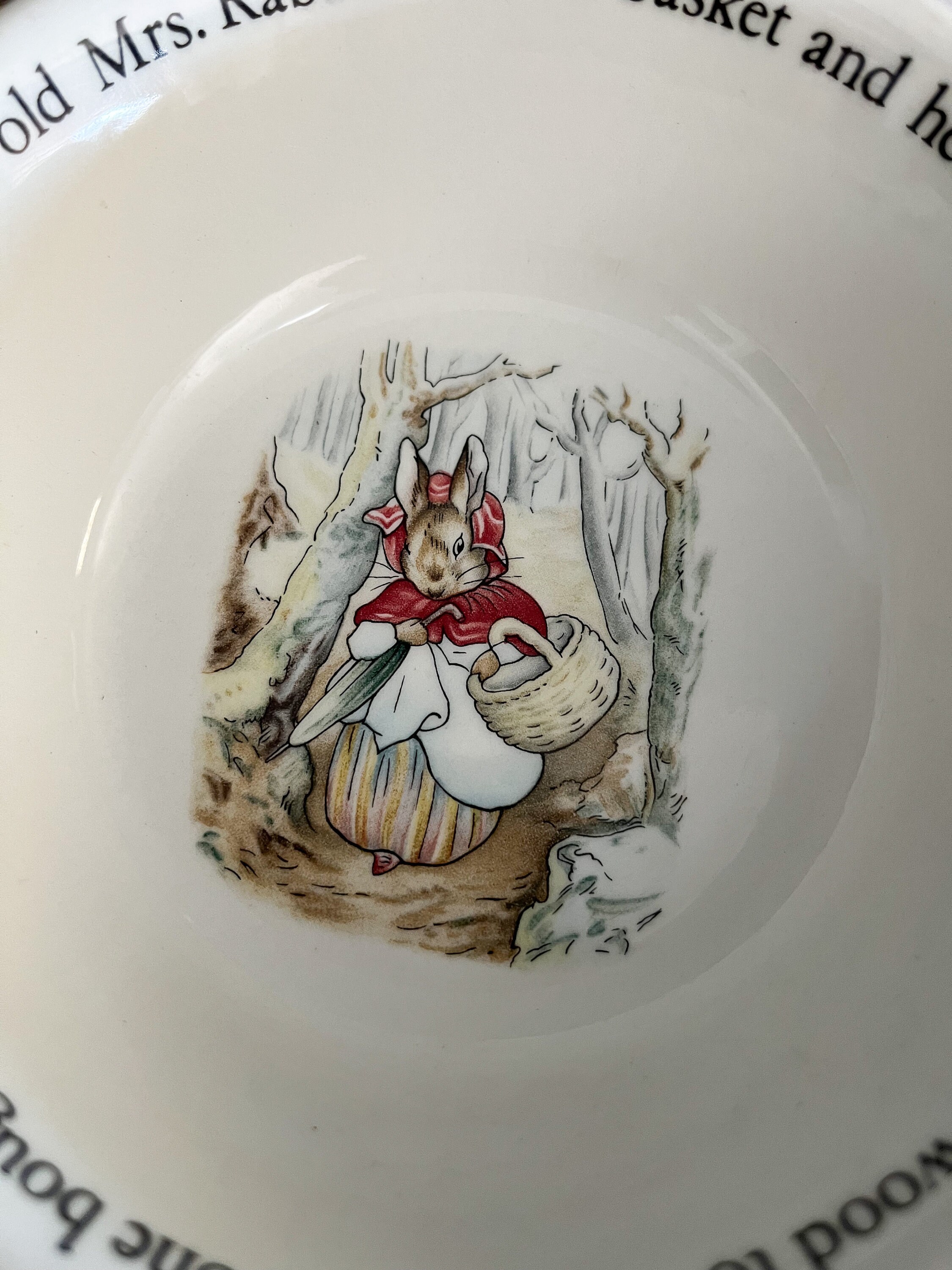 Vintage Peter Rabbit Beatrix Potter Bowl Wedgwood - Etsy